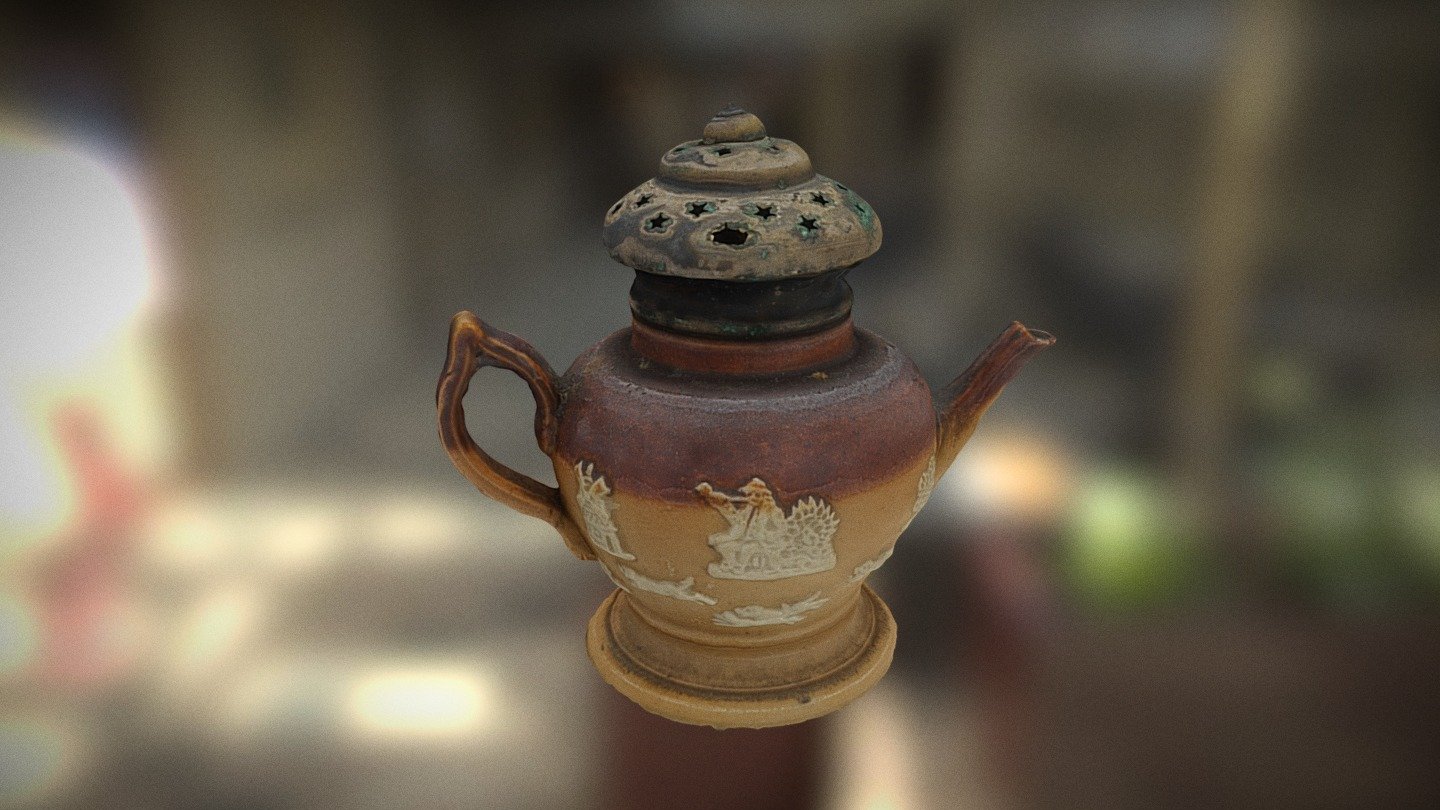 Small clay pot - 3D model by VR Visuals (@vrvisuals) [08714d4] - Sketchfab