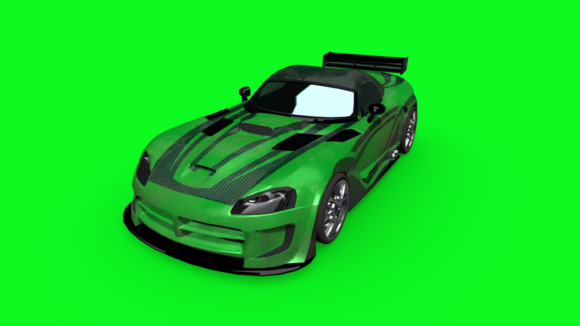 Dodge Viper SRT10 (JV) - Download Free 3D model by Mona x Supercars ...