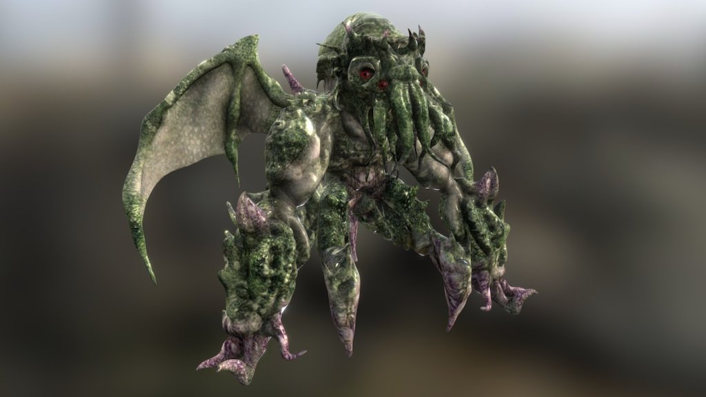 Cthulhu - 3D model by pahko [0872106] - Sketchfab