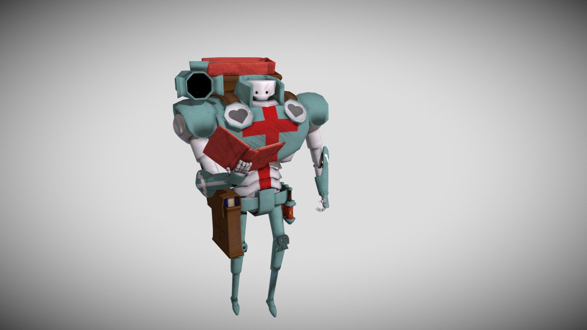CT6035 - "Coffin Crushers" Mecha - 3D model by Ethan Hart-Coombes ...