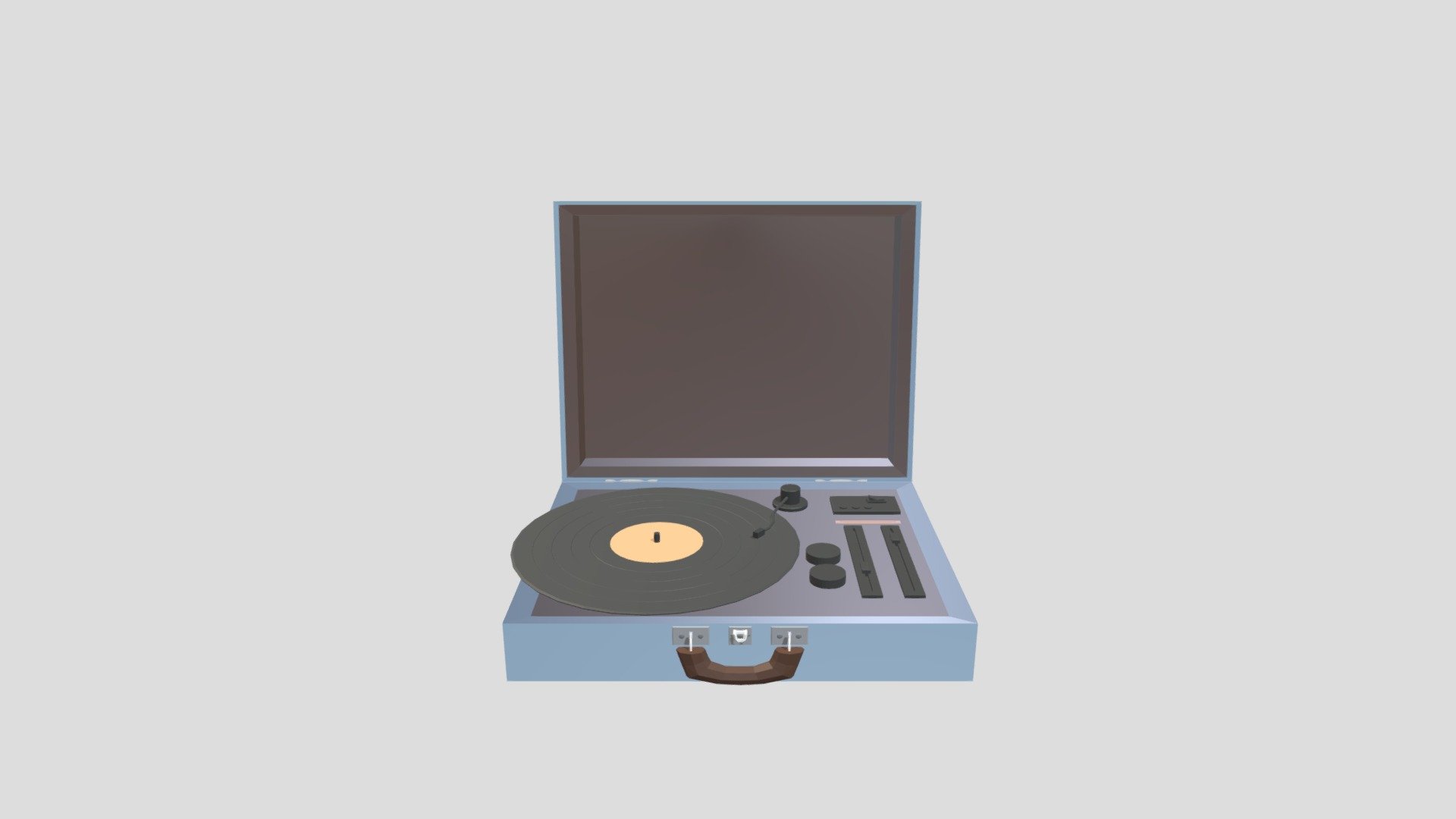 Vinyl Player Model - 3D model by iluvjordii [08738f7] - Sketchfab