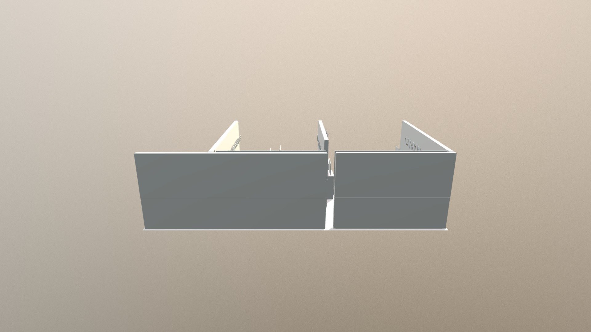 Booth Layout - 3D model by angrymob [0874c7b] - Sketchfab