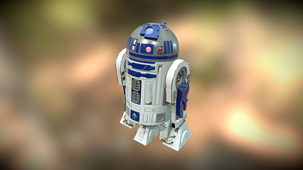 Droid Posed - 3D model by profkayton [0875167] - Sketchfab