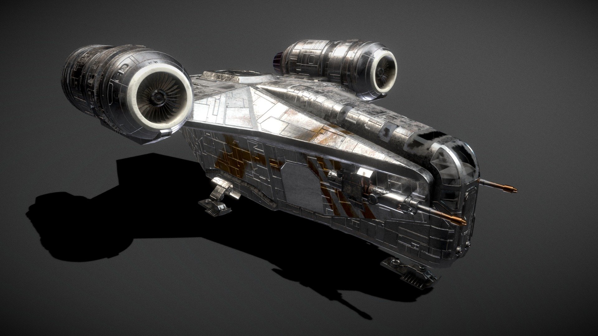 Razor Crest - Buy Royalty Free 3D model by Metekohy (@kevindriessen22 ...
