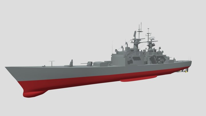 Battleship 3D models - Sketchfab