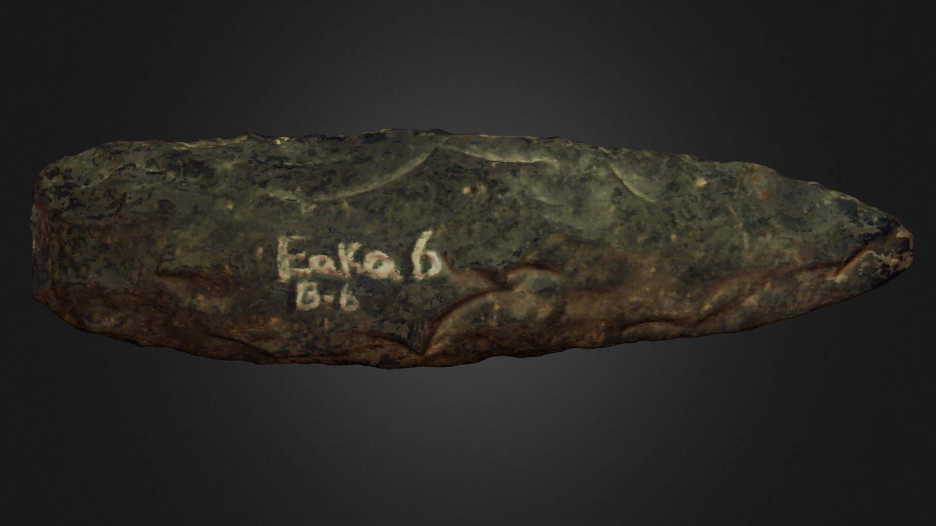 EaKa-6 Late Paleo Lanceolate Point - 3D model by Lakehead Anthropology ...