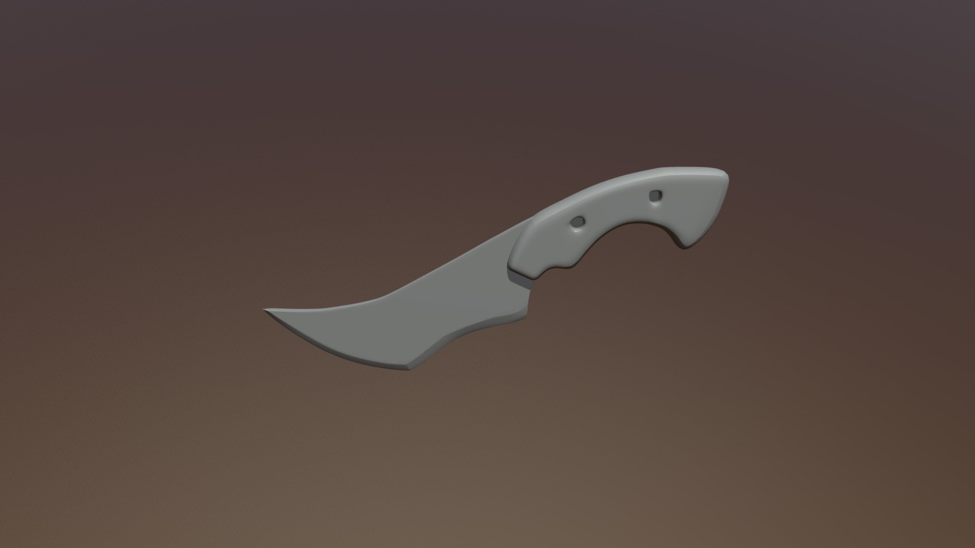 Faca 1 - 3D model by Nikolas (@primuwidi) [0879e17] - Sketchfab