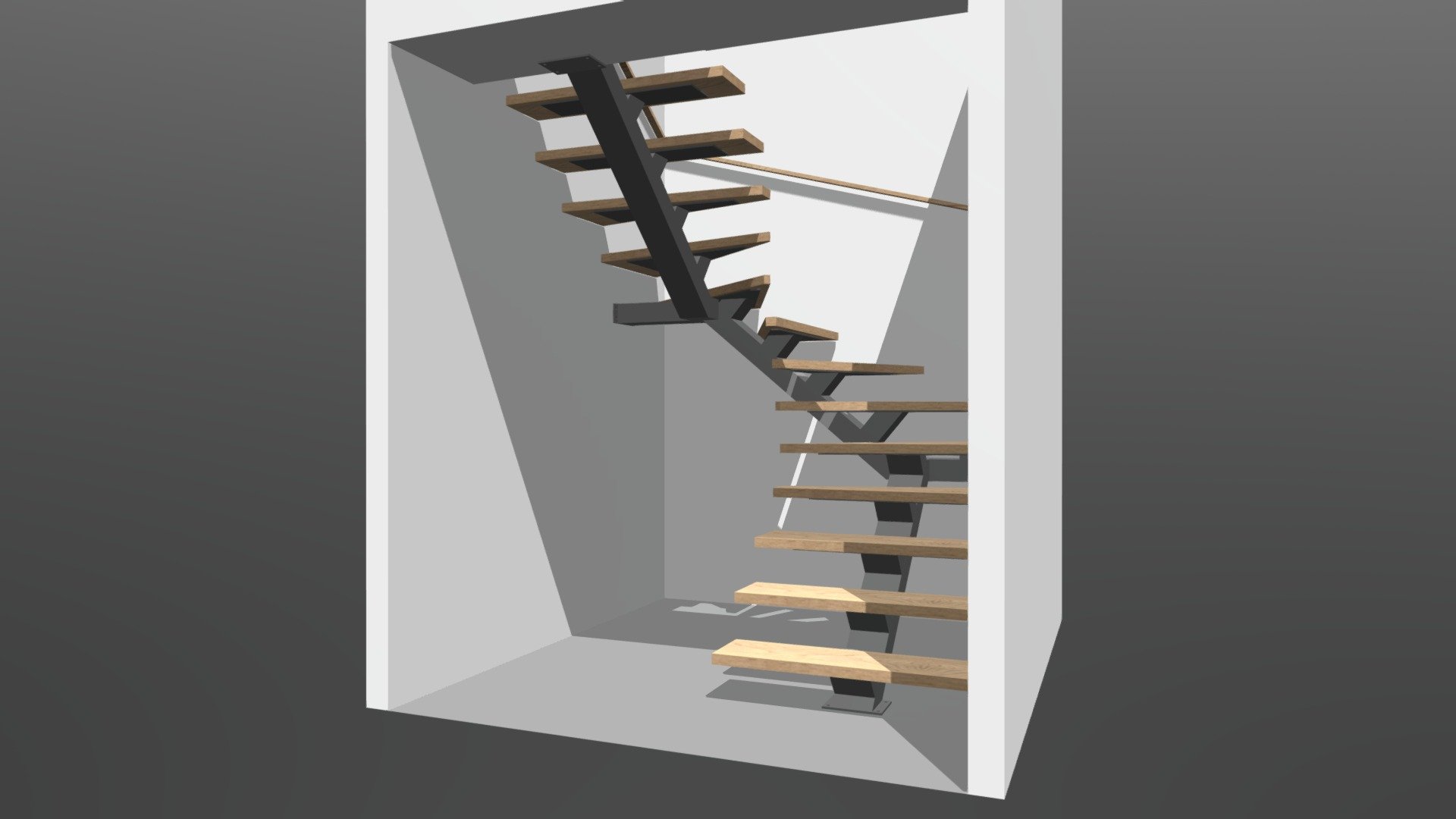 Stairs H=2792mm v.2 - 3D model by Tony.Kornelutchios [087a7d9] - Sketchfab