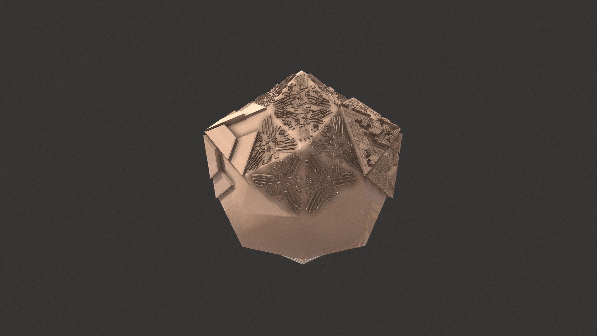 Virus Structure Model [3D printable] - Download Free 3D model by ...