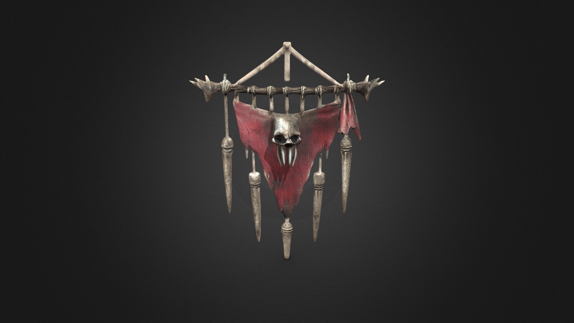 Orc Totem Flag - Buy Royalty Free 3D model by ShenDaXIa [087a90c ...