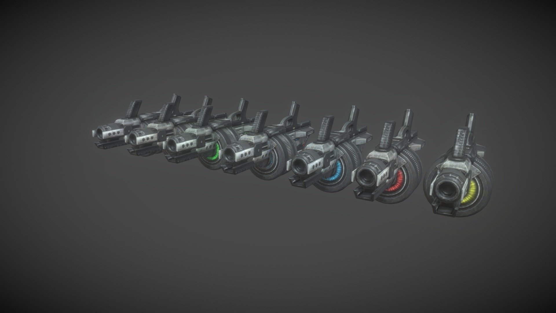 Astro gun colors - Download Free 3D model by photon (that one larry ...
