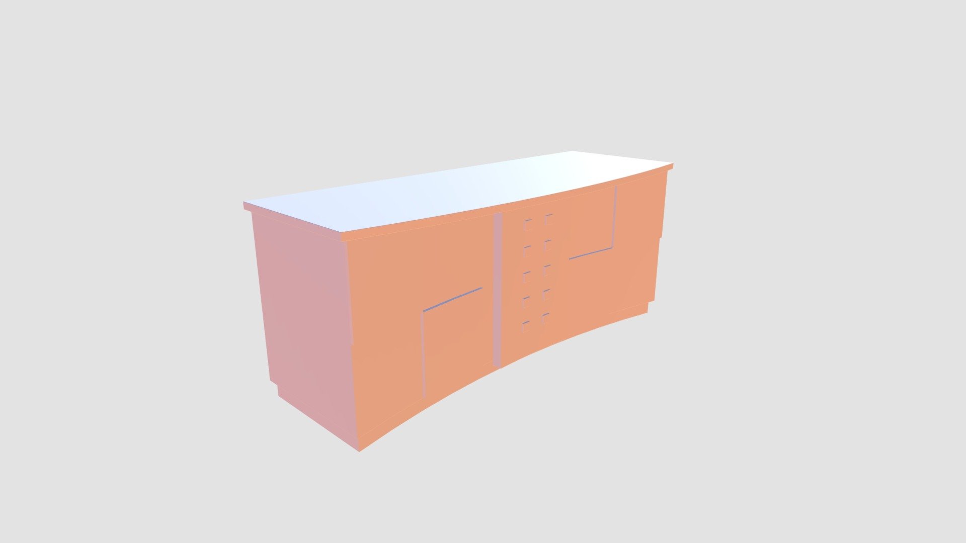 reception desk - Buy Royalty Free 3D model by Evermotion [087af2f ...