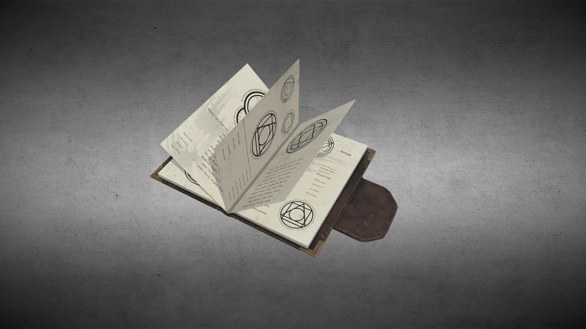Book - 3D model by Alexia.Kitsune.Aries [087d0be] - Sketchfab
