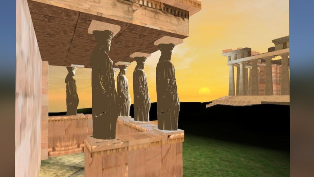 Caryatids - 3D model by whfmax [087d0ce] - Sketchfab