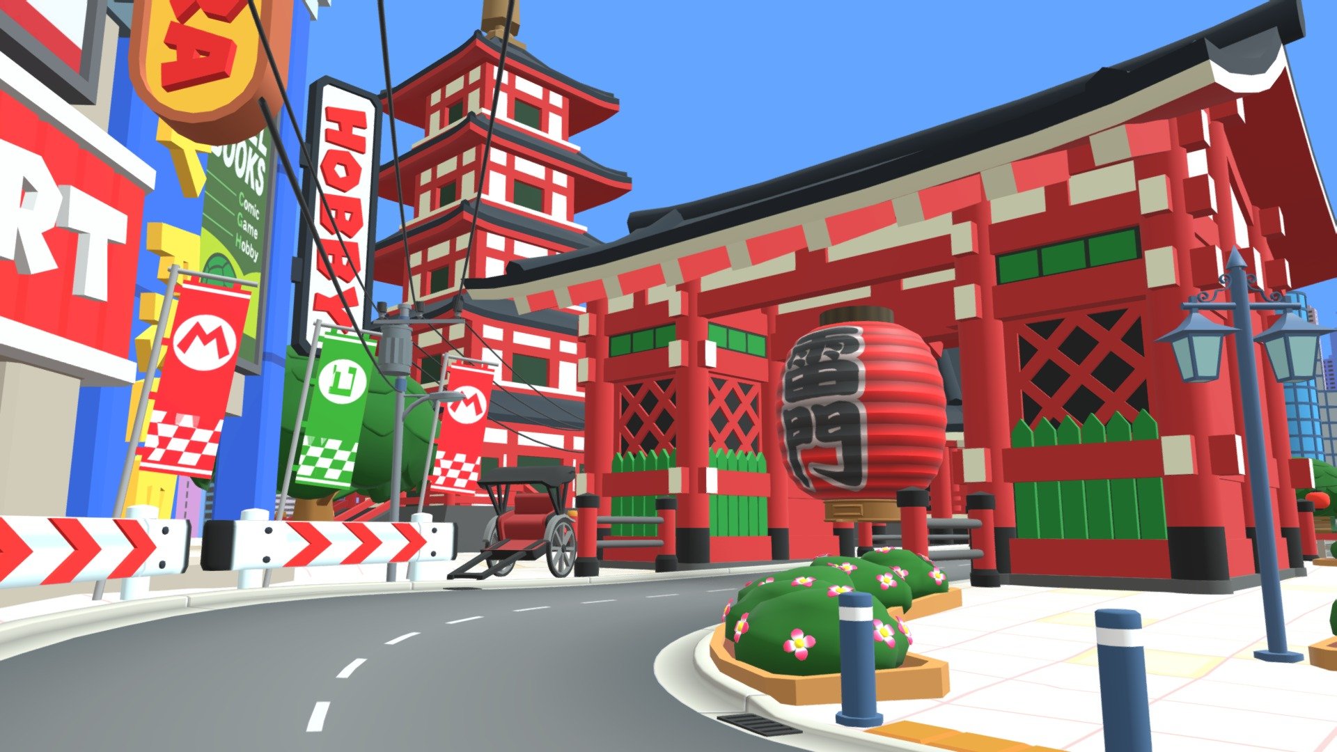 Mario Kart 8 Deluxe - Tour Tokyo Blur - Download Free 3D model by H ...