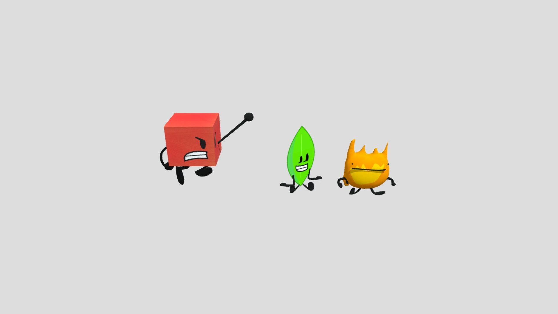 Blocky,leafy And Firey - 3D model by abnersillo [0881609] - Sketchfab