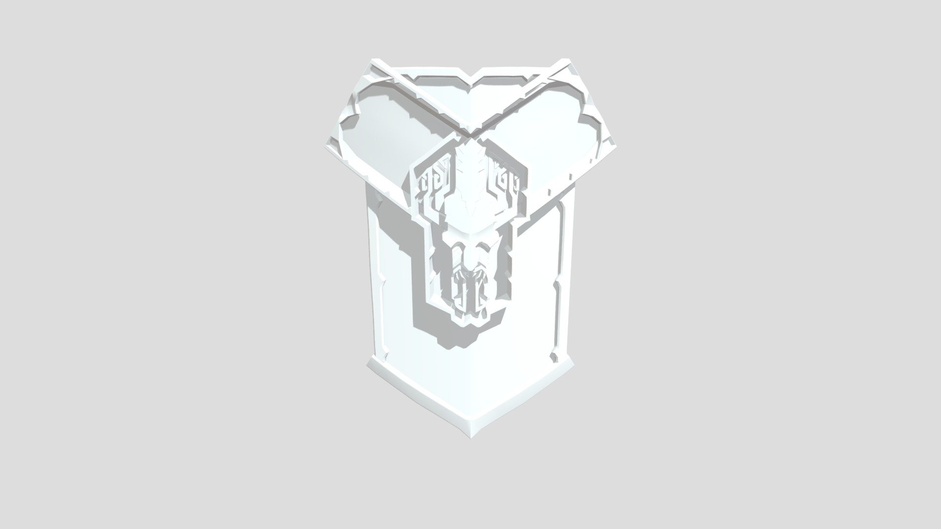 Dwarven shield - Download Free 3D model by DylanF (@dylanf538) [08849f5 ...