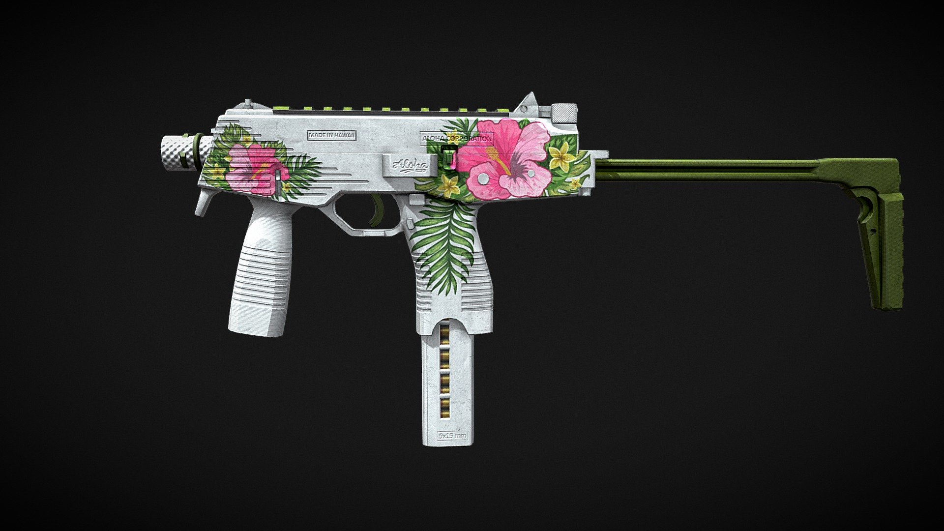 MP9 | Made In Hawaii - 3D model by MADMACK (@realshum) [088501e ...