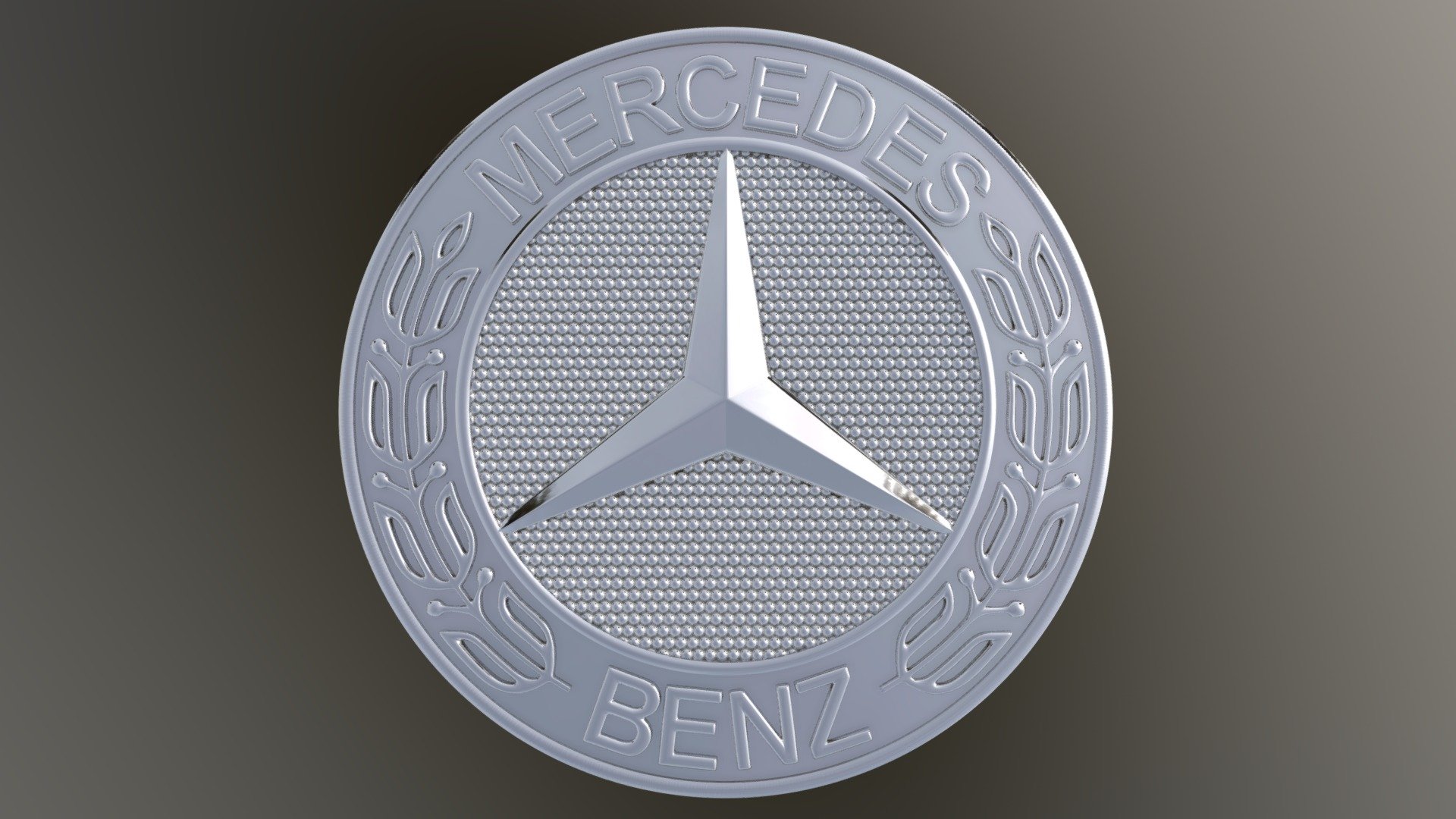mercedes benz logo - 3D model by Ronin81 (@vklish) [0886f28] - Sketchfab