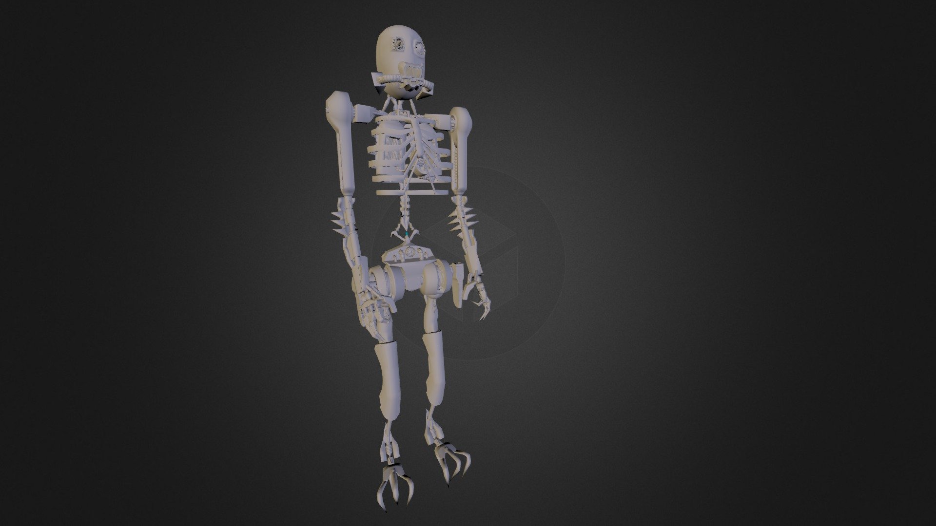 Robot from Mars - 3D model by ZapXman [0887a78] - Sketchfab