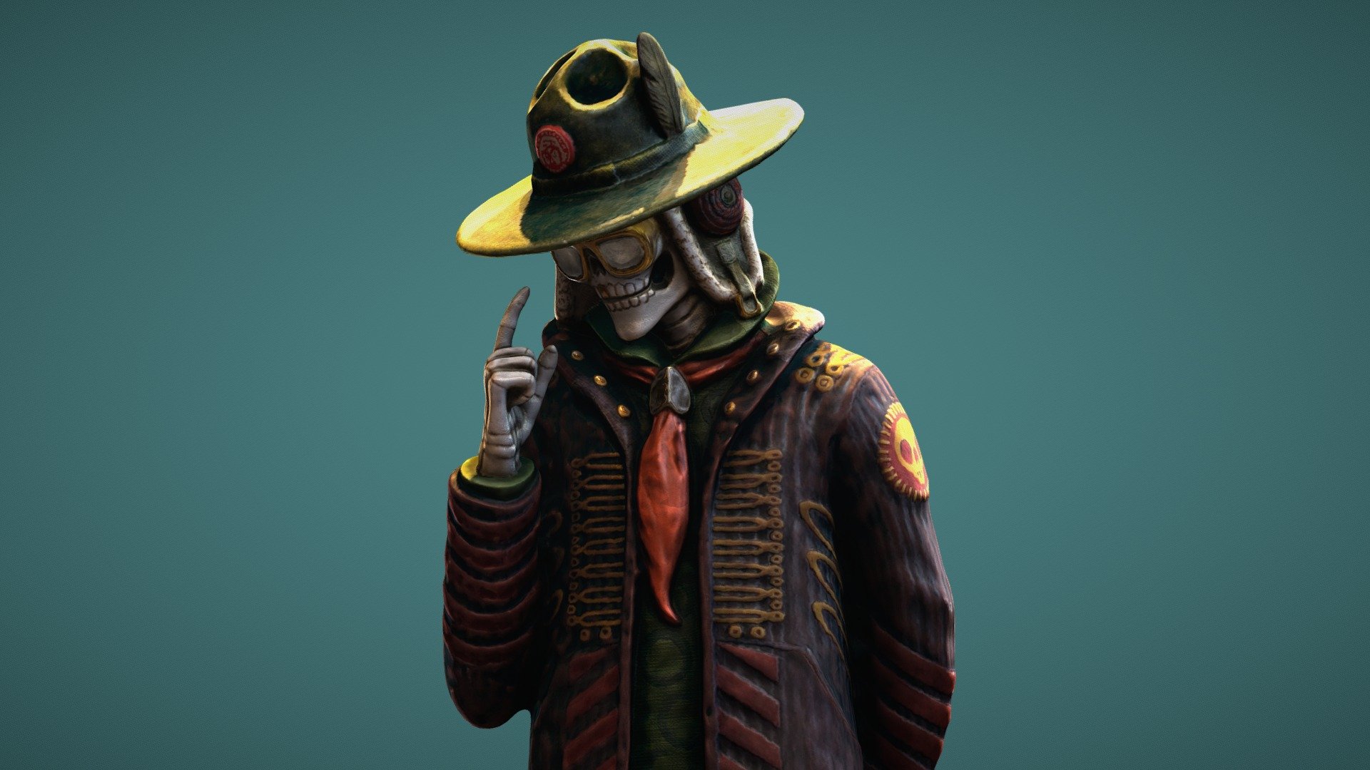 Voodoo Ranger Statue - 3D model by Thomas (@LThomas762) [0887df5 ...