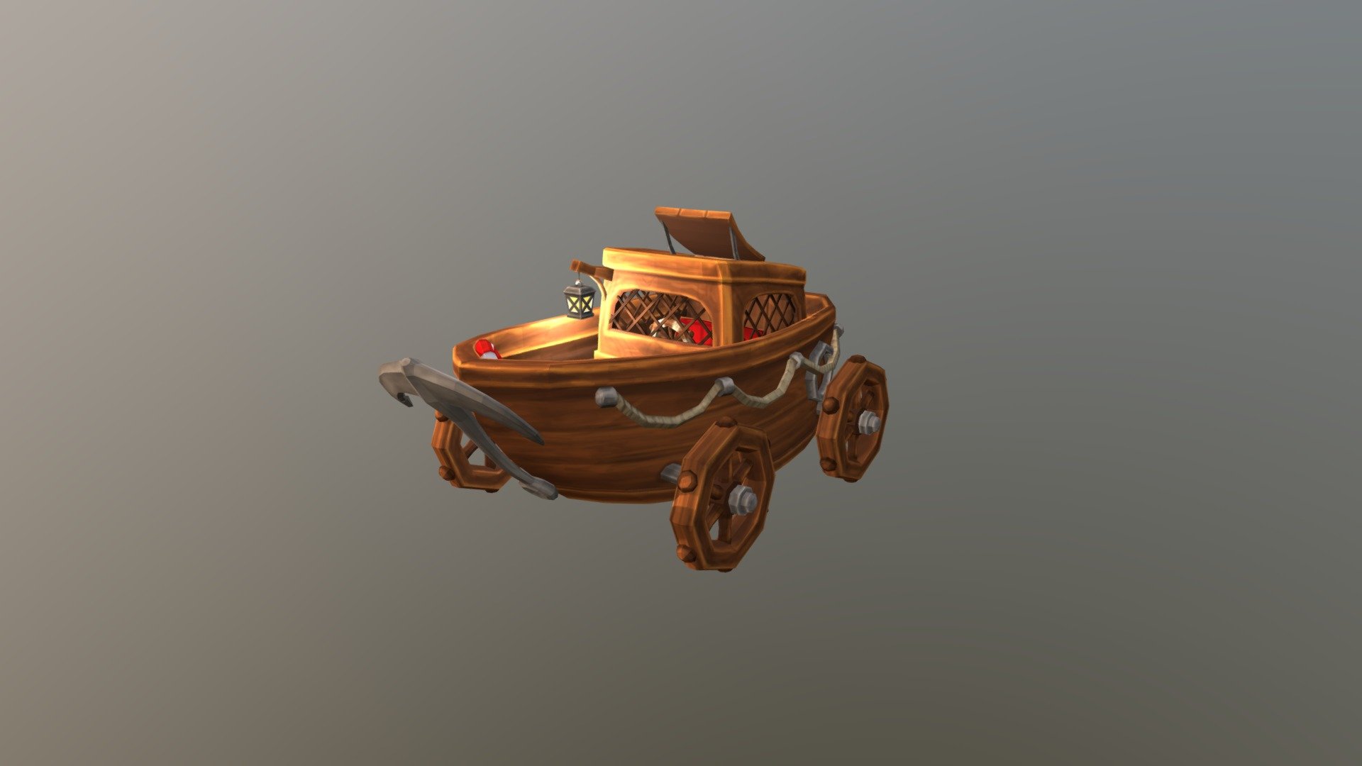 Boat Car - 3D model by Mertin [0887f6b] - Sketchfab