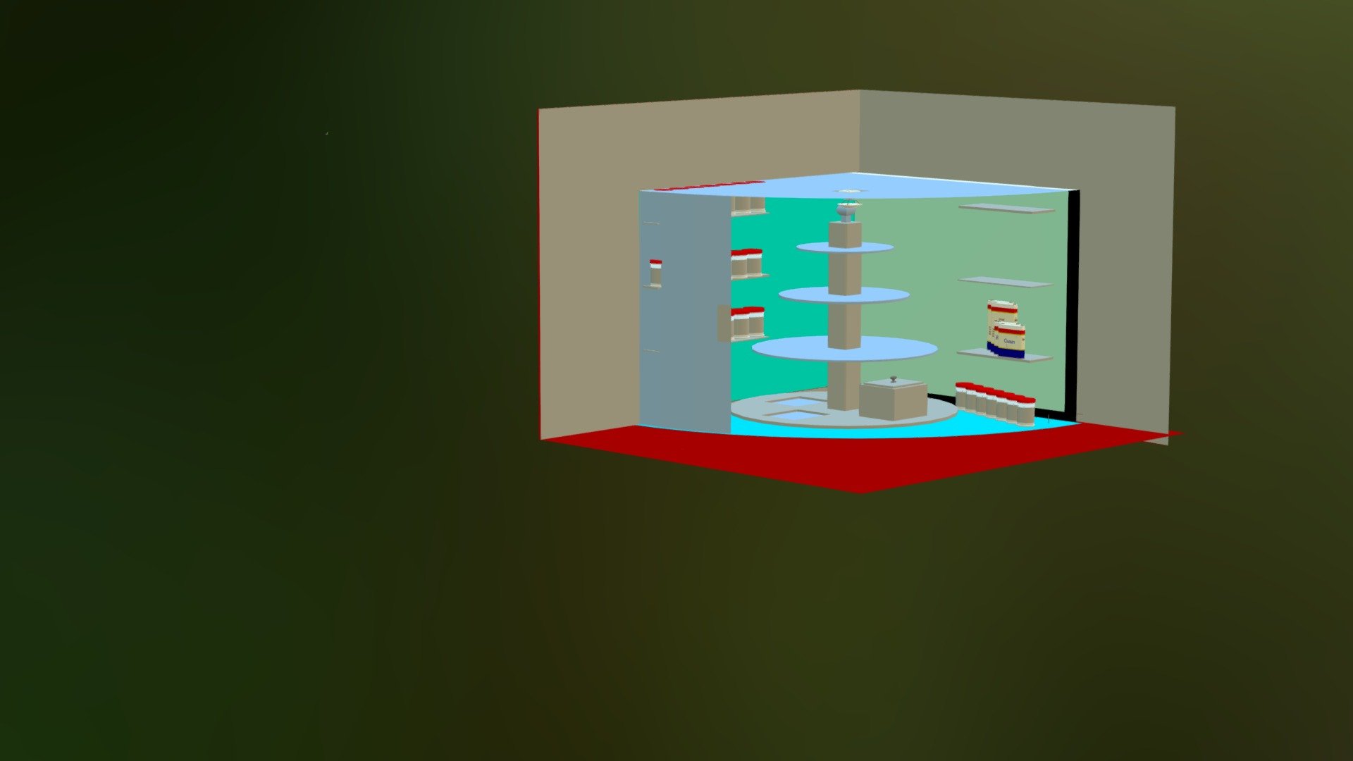 Corner LED Spice Saver - 3D model by cheryldeadman [088866c] - Sketchfab