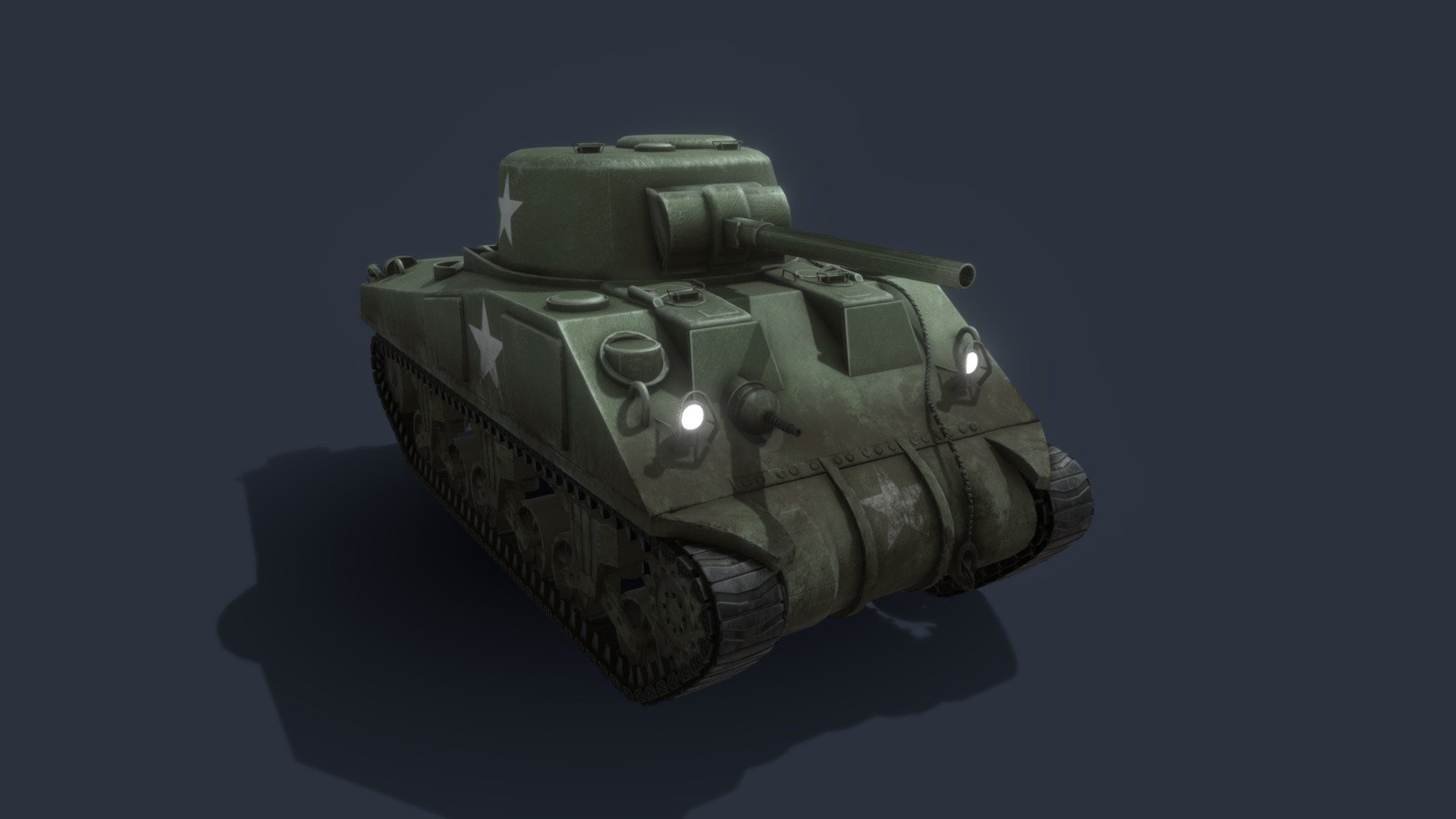 M4Sherman - 3D model by Alegua3D [088959e] - Sketchfab