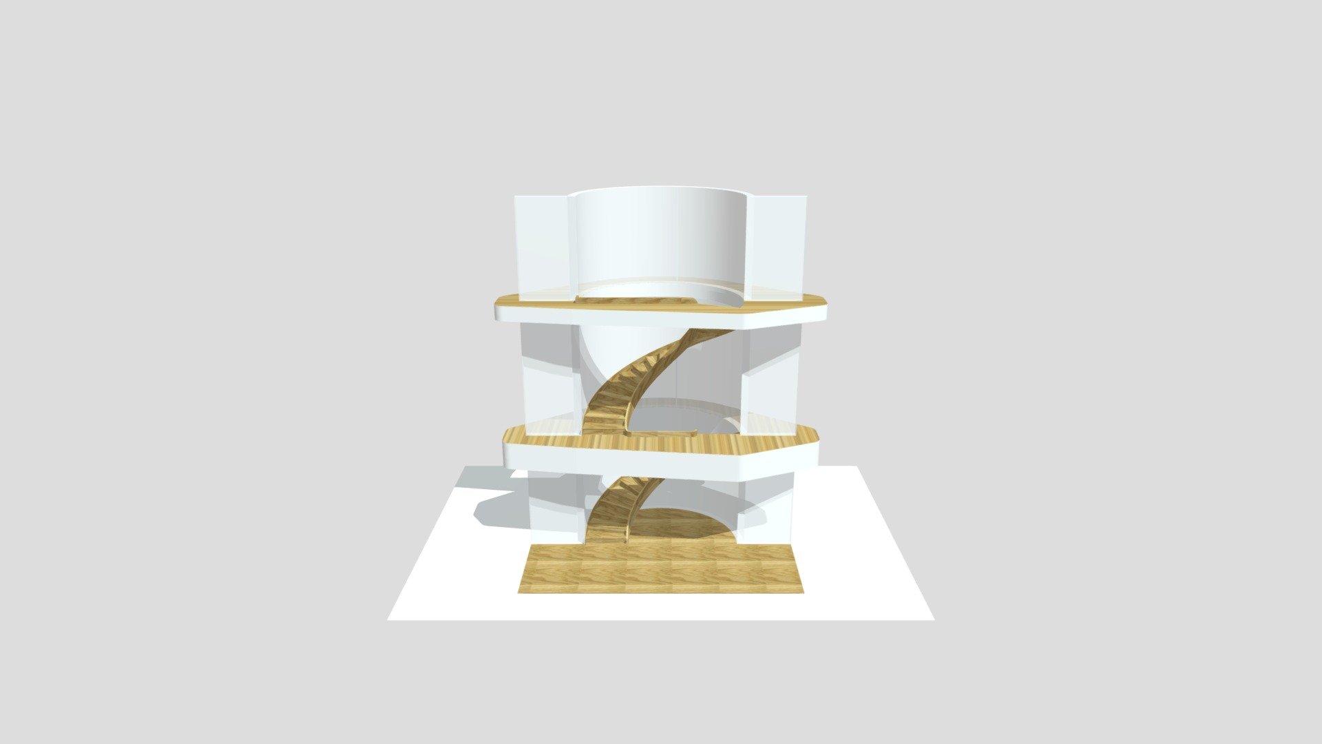 EDG Chicago Main Stair 1.5 TREADS - 3D model by HL Stairs Inc ...