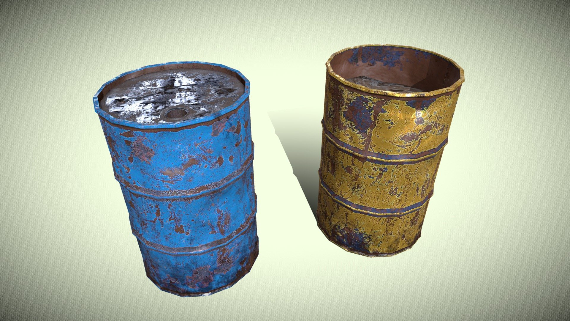 Homeless Barrel - Buy Royalty Free 3D model by Pingo (@pingotinto ...