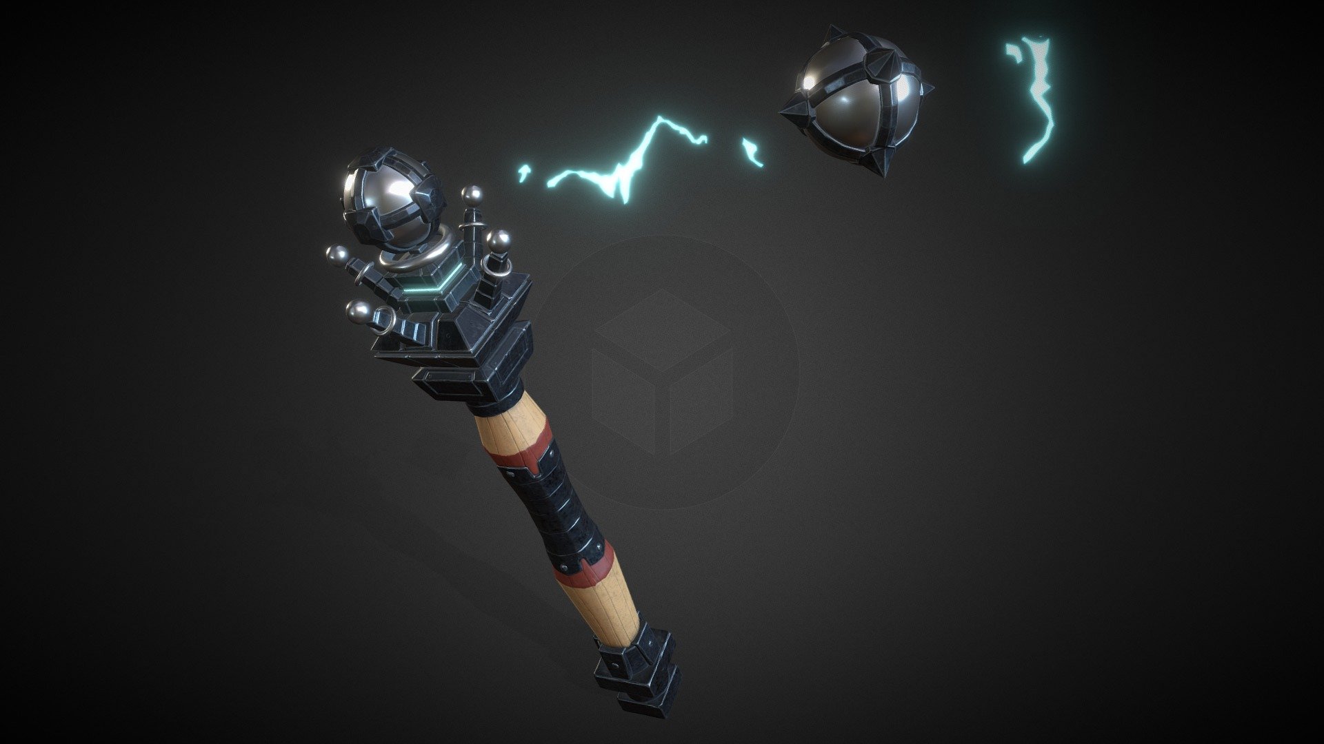 Flail - 3D model by Oksana Nuzhna (@Oksana3D) [088b9c7] - Sketchfab