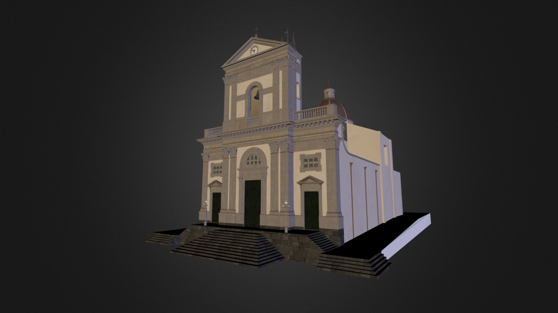 duomo di San Leonardo - 3D model by alqasar [088bad6] - Sketchfab