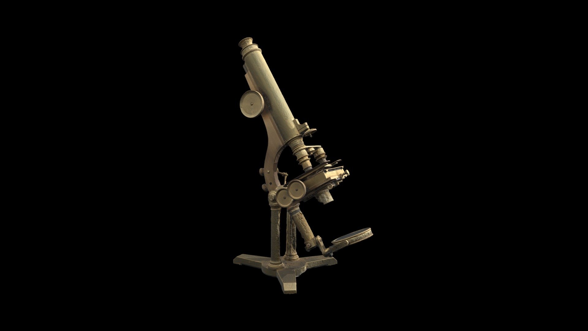 MICROSCOPE - 3D model by Cambridge Digital Library (@CamDigLib ...