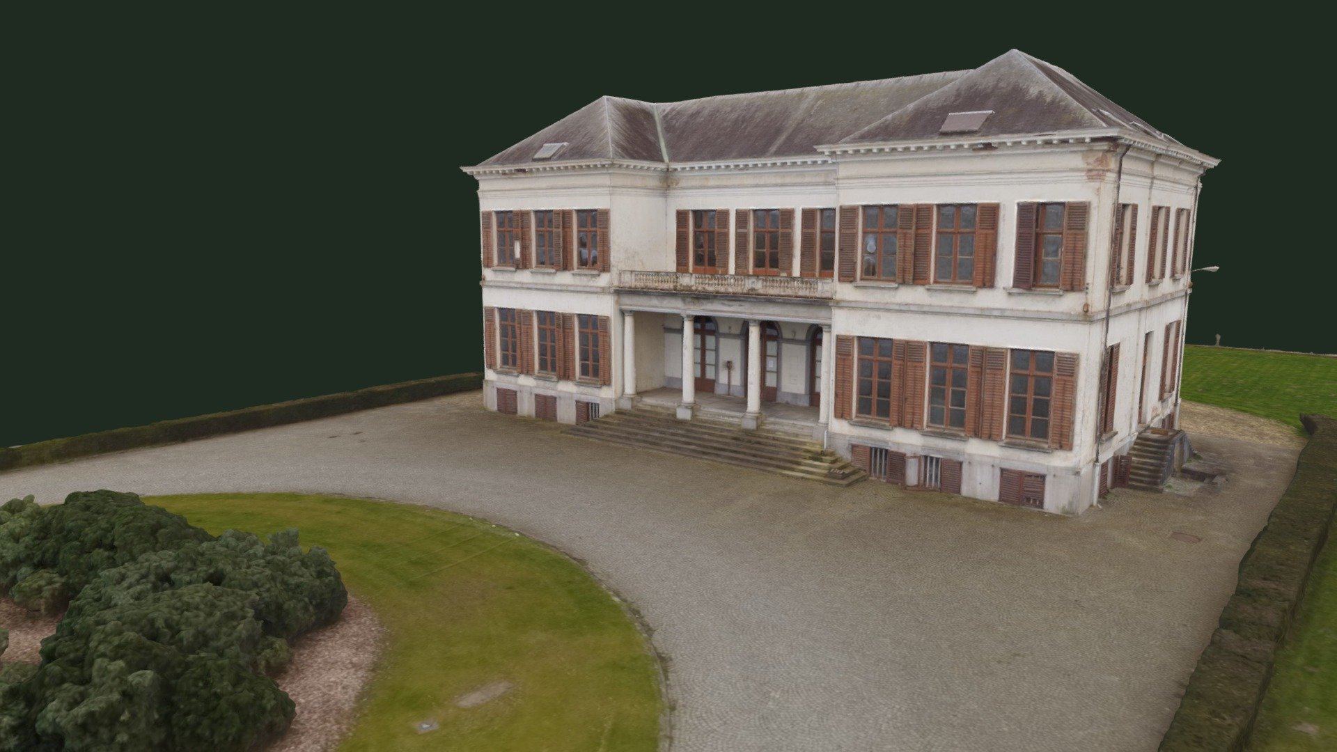 Decaying mansion - 3D model by bogeo [088d020] - Sketchfab