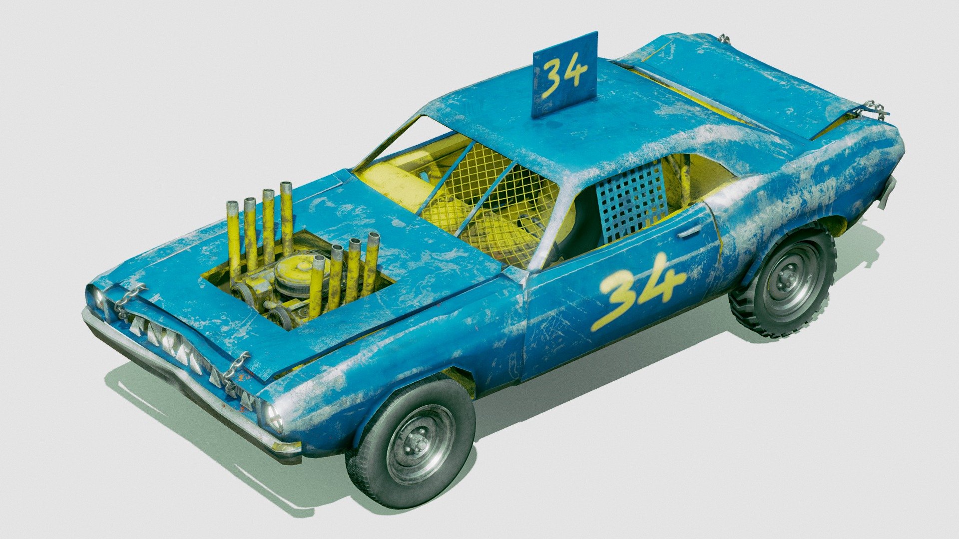 Demolition Derby Model Car Kits Pin Page