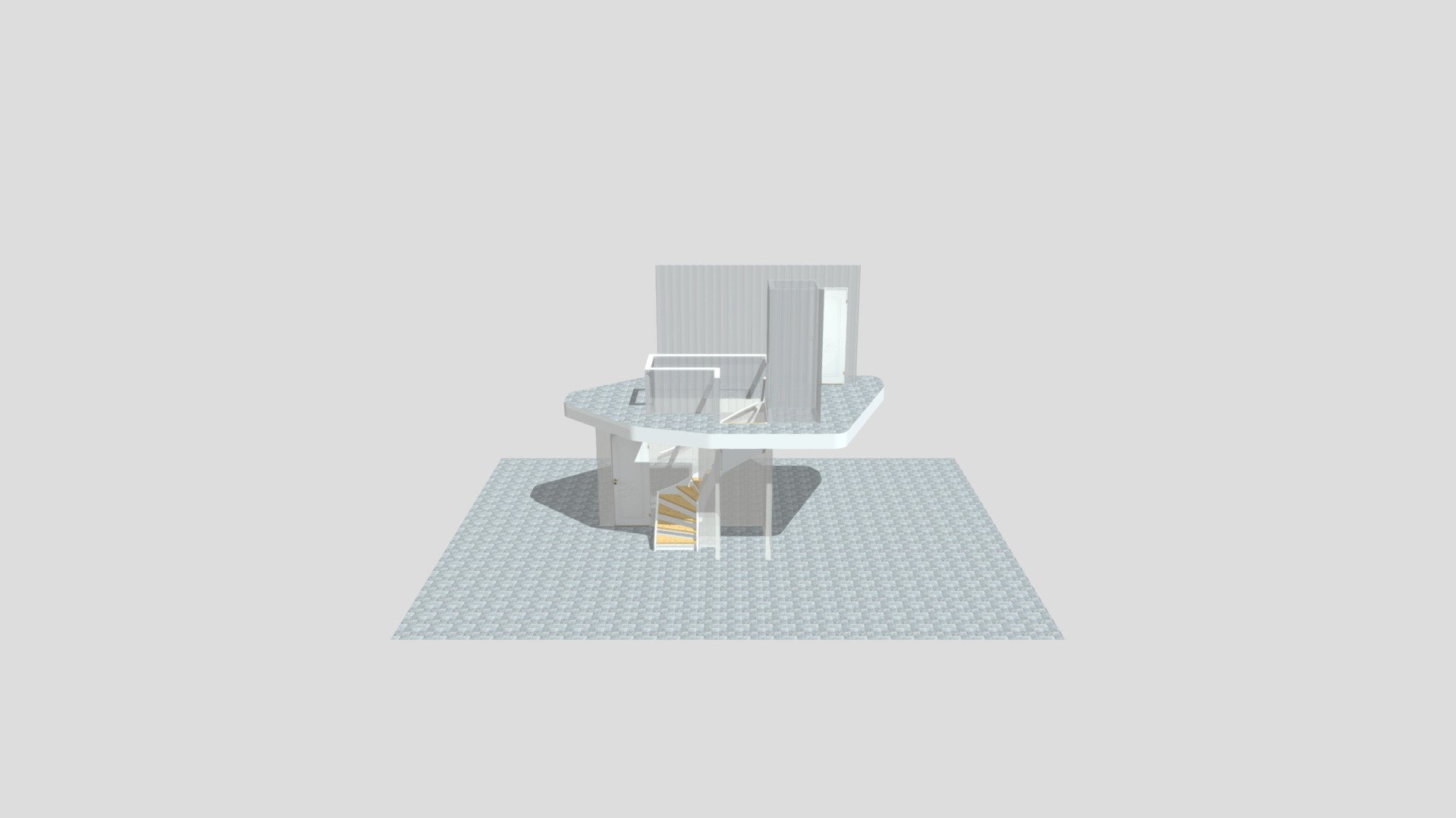 U-trappa - 3D model by Snickeri Stark (@MartinStark) [088ea69] - Sketchfab