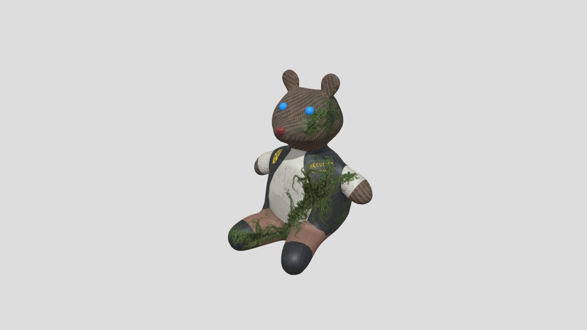 Overgrown Security Bear - Download Free 3D model by SketchyToxin ...