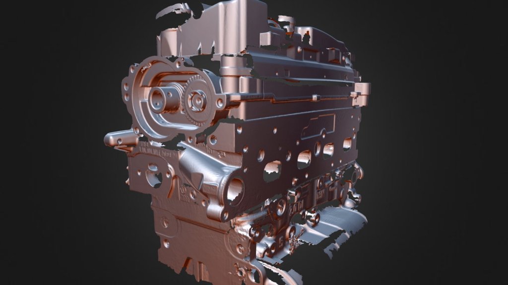 Engine block piece - 3D model by FreeDee Printing Solutions (@freedee ...