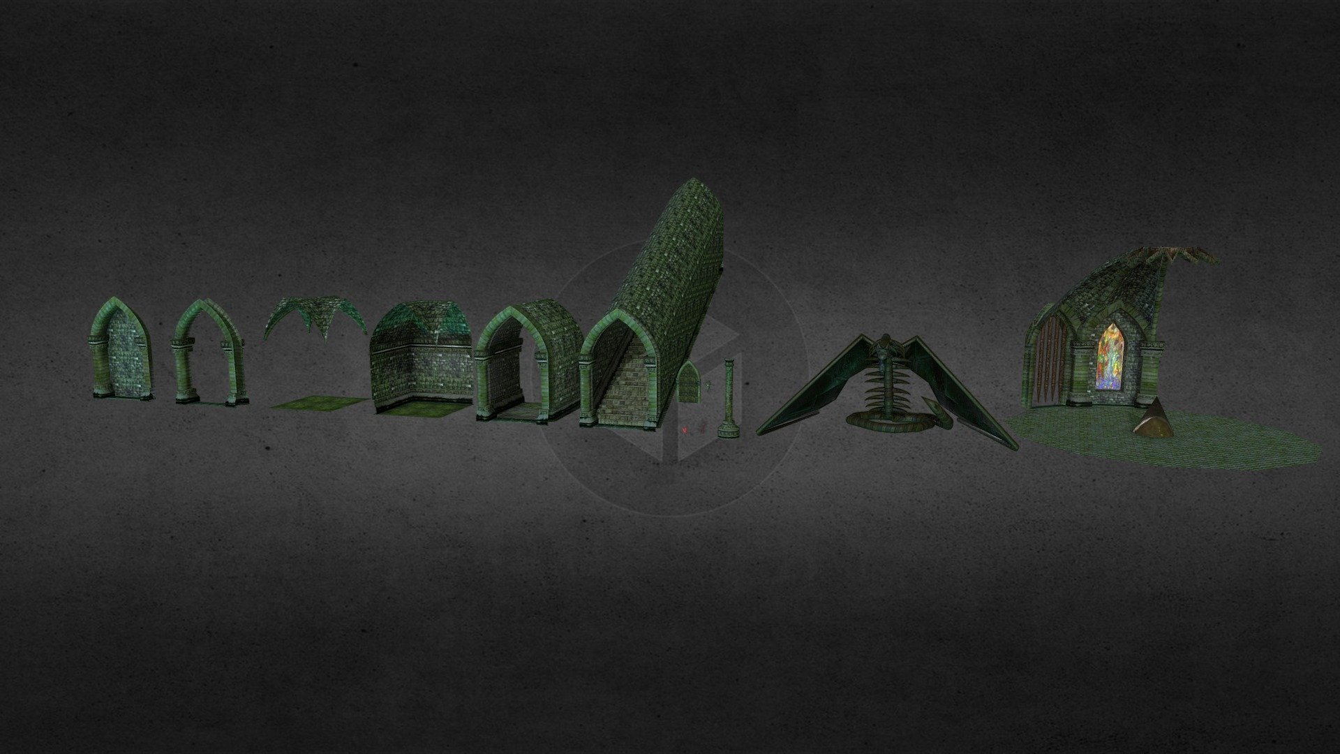 Dungeon Modules - 3D model by Francisco Alvarez Mendez ...