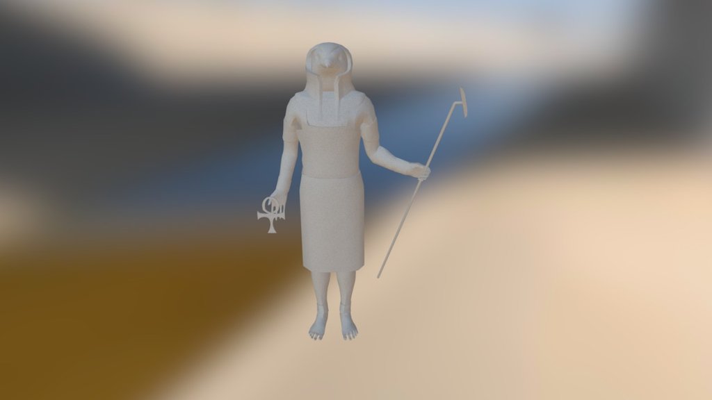 Ra Statue - 3D model by ruifan [0890e17] - Sketchfab