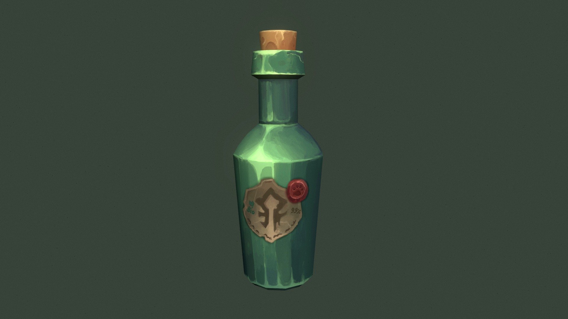 Bottle - 3D model by euna.ham (@euna.ham0623) [0894c51] - Sketchfab