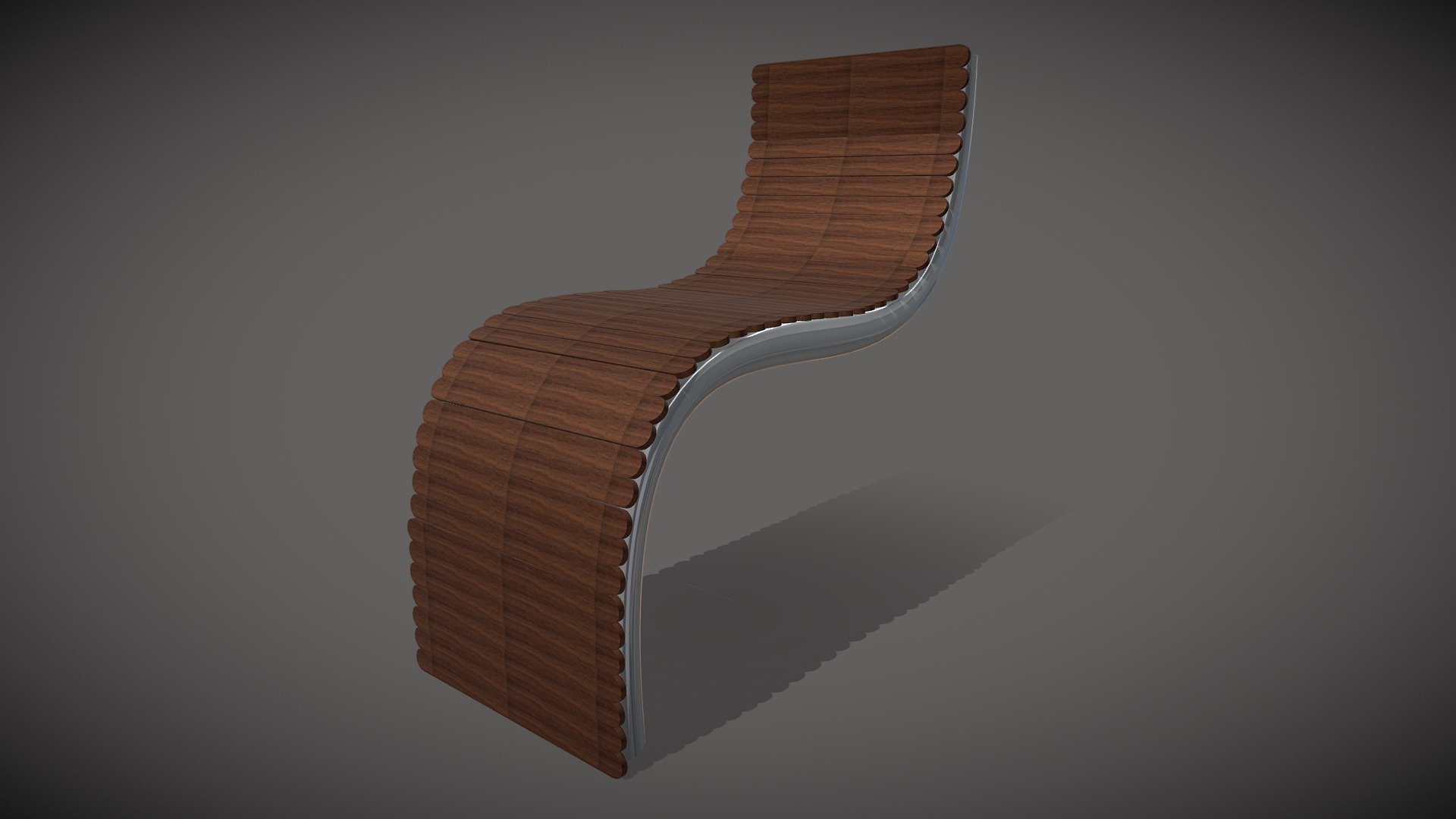Wood chair - 3D model by Rebecca Engborg (@RebeccaEngborg04) [0895568 ...