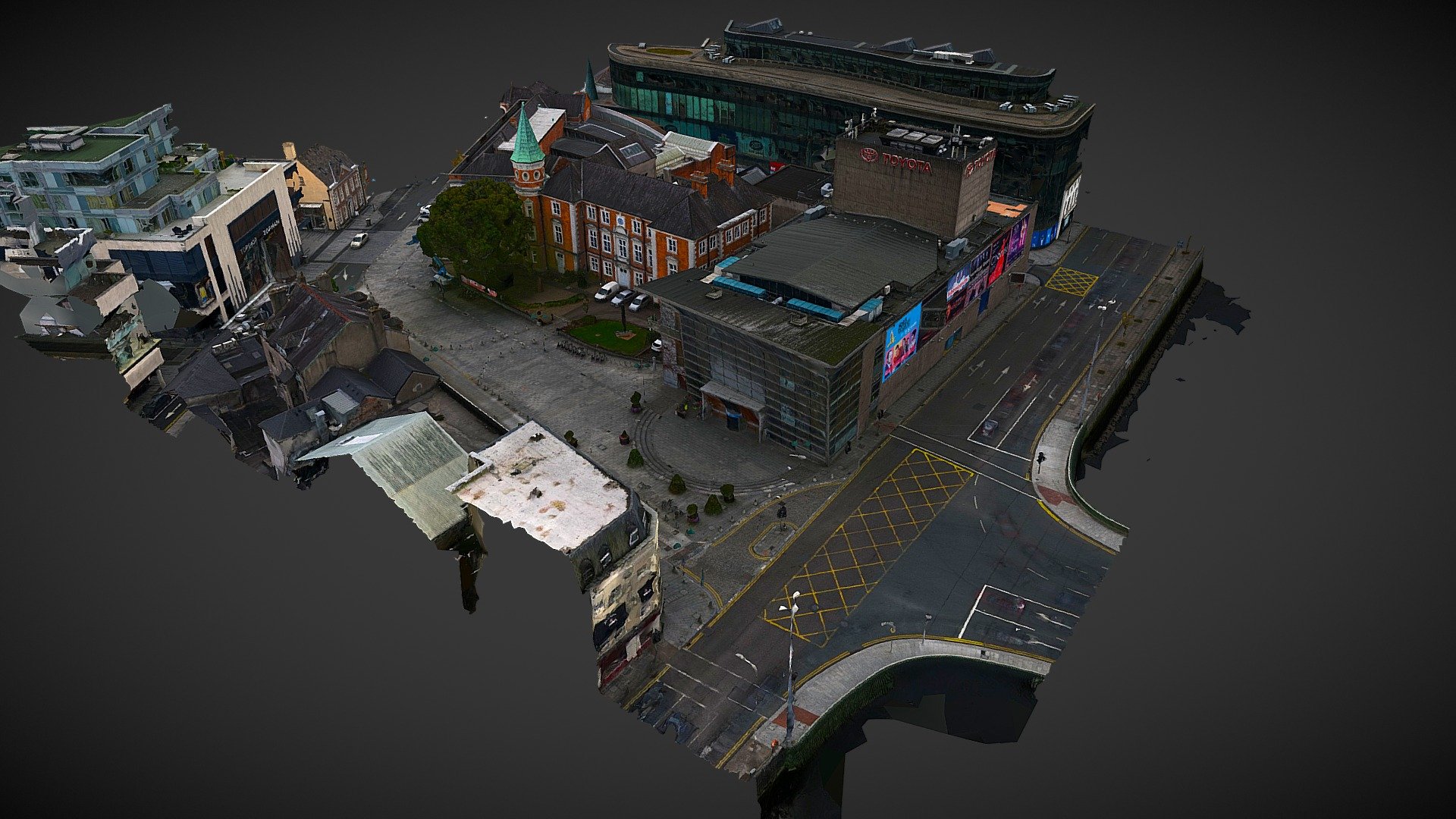 Cork Opera House & Crawford Gallery,Cork-Ireland - 3D model by Murphy ...