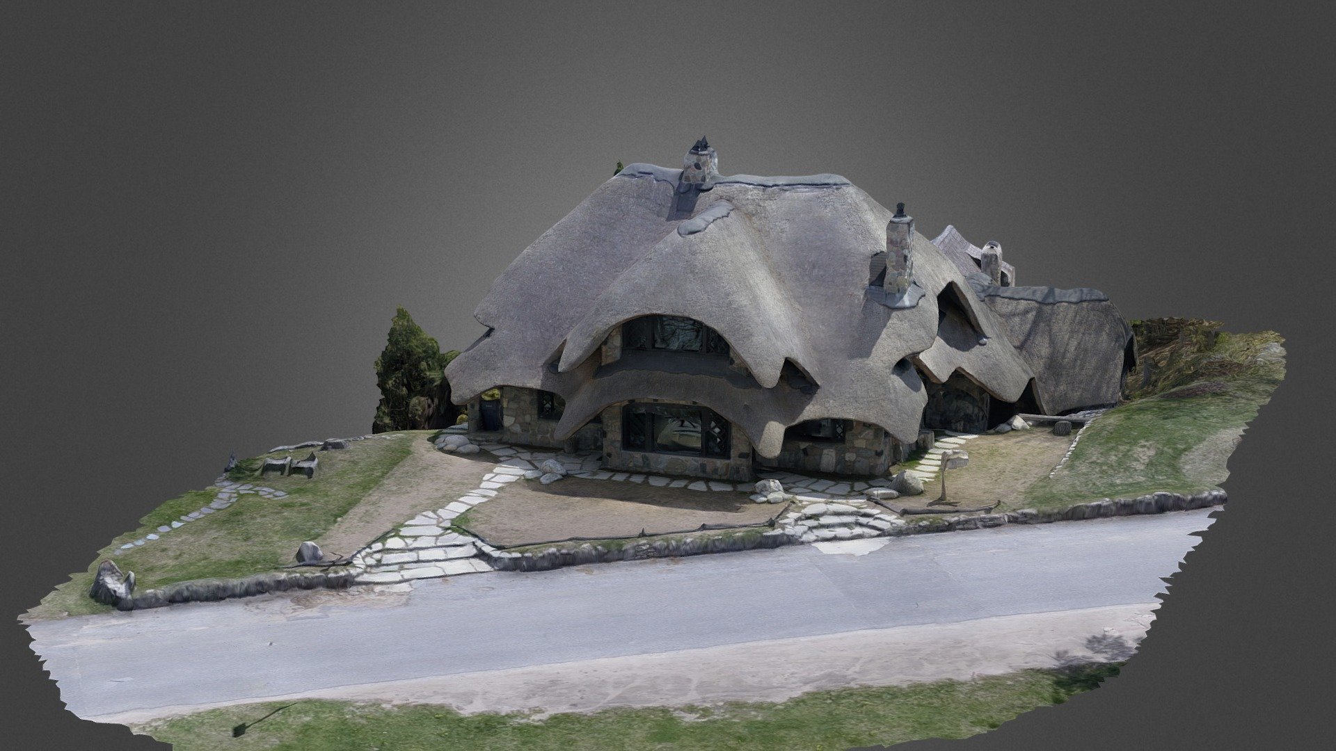 Thatch House - 3D model by Emmet Drones (@kdamerow) [0897fea] - Sketchfab