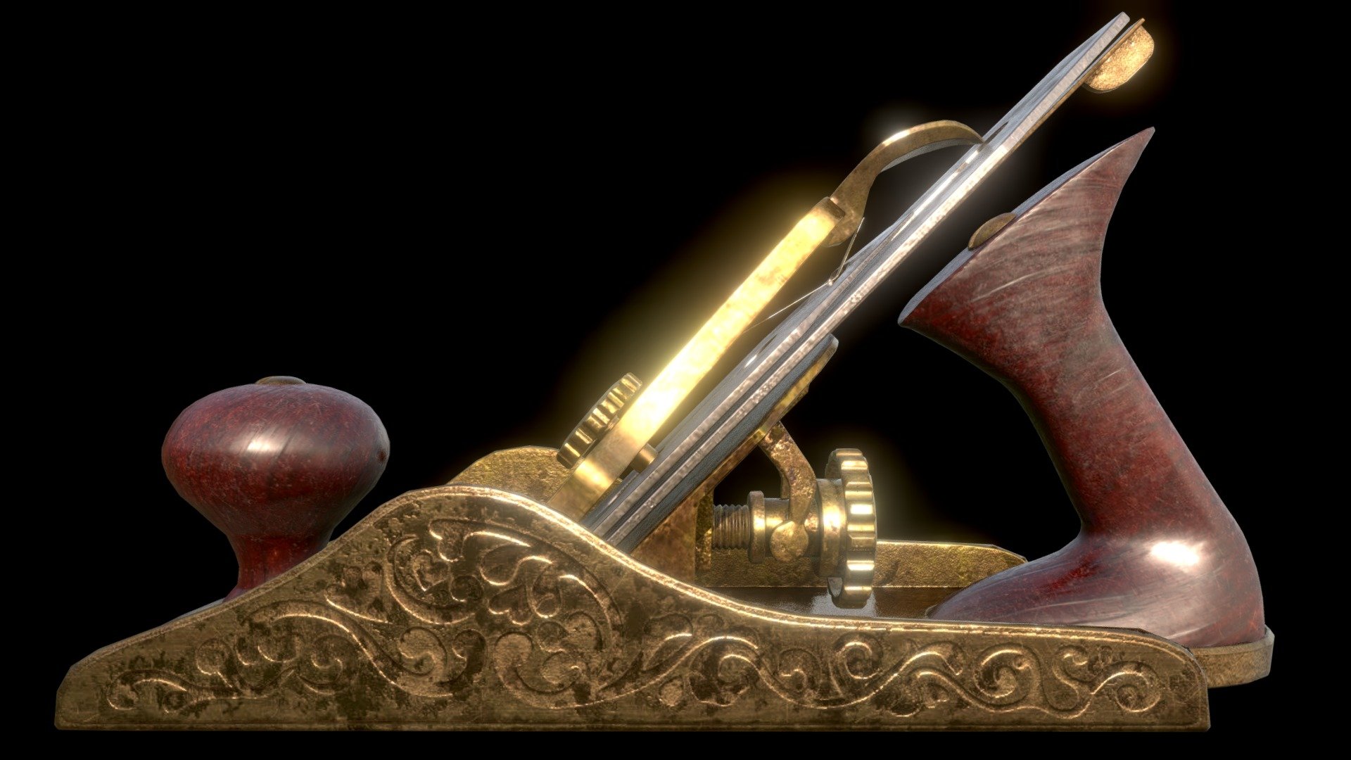 Le rabot (handplane) - Download Free 3D model by XiaolingPan (Célinepan ...