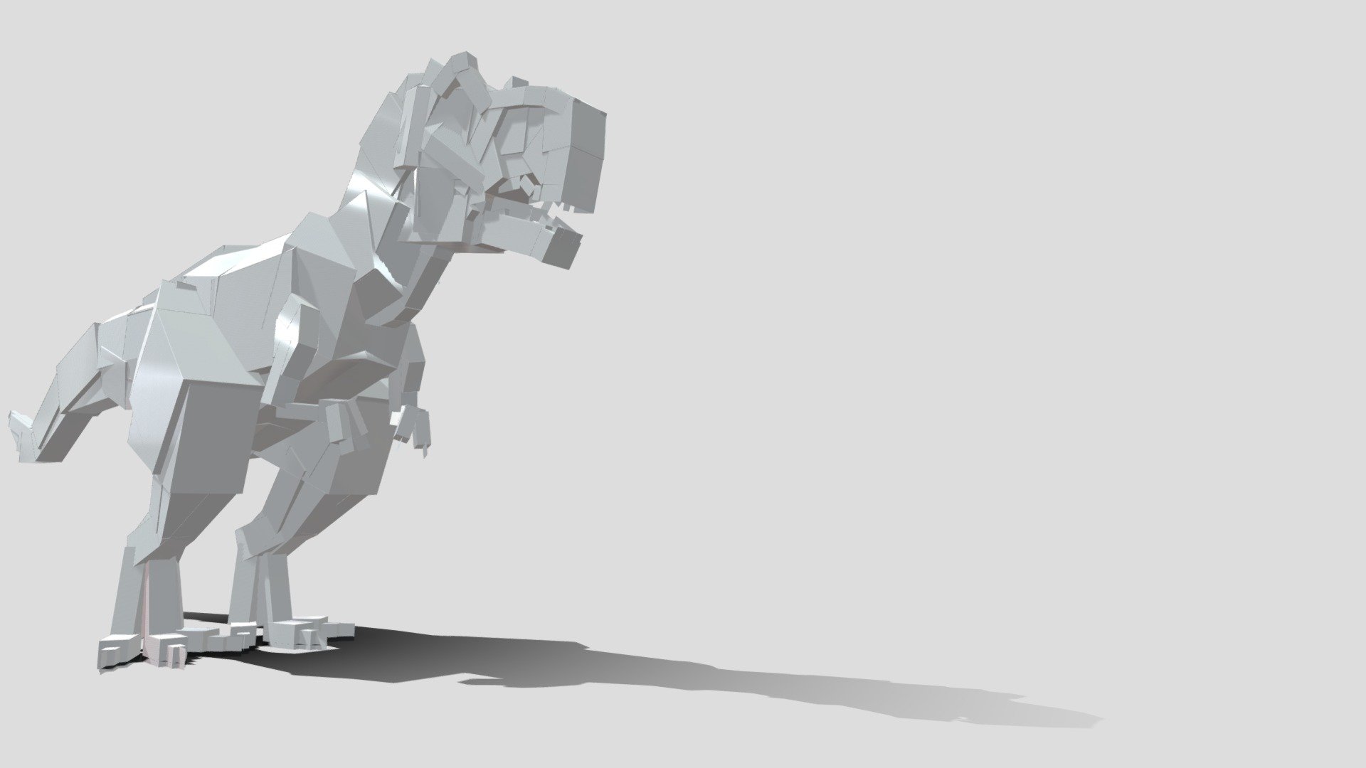 T-Rex Minecraft Model.. - 3D model by UTJOSH (@andrerubi252) [089c0fe ...