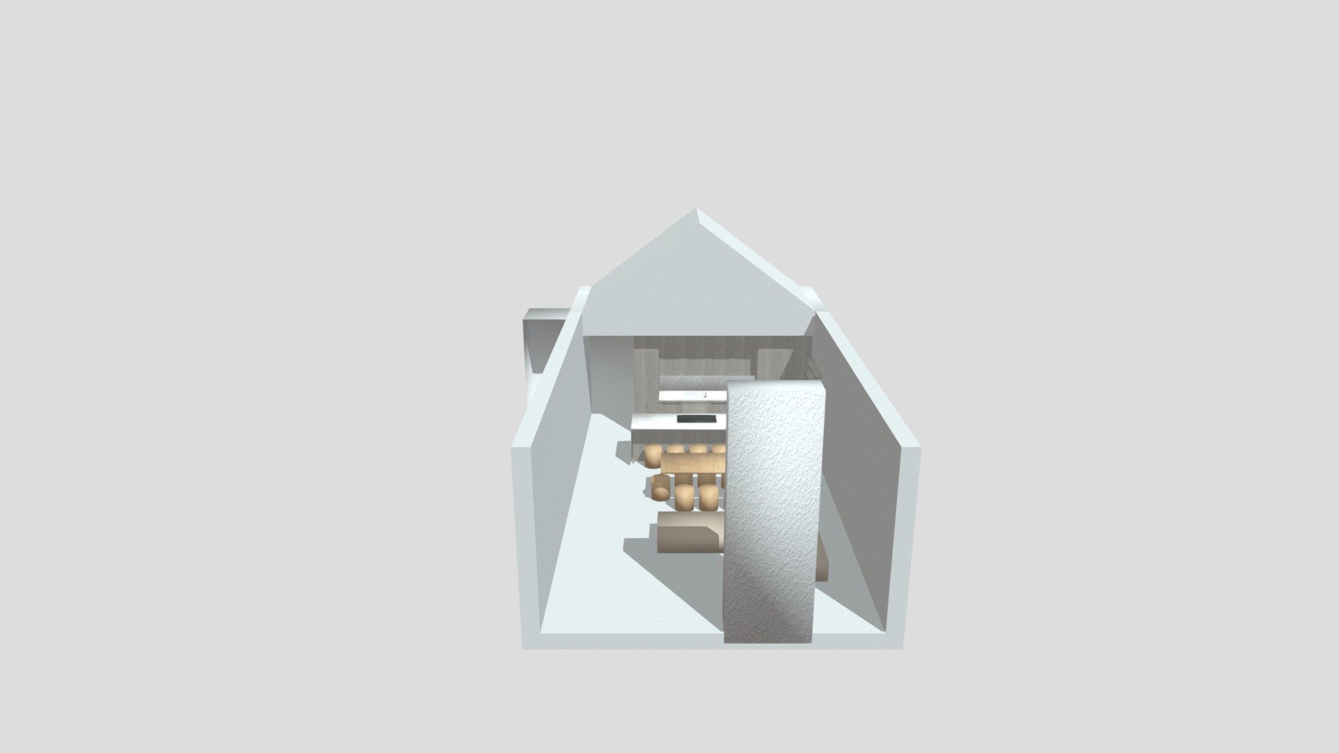 KUCHNIA KUBA MODEL 3D 2 - 3D model by m.golon [089c9b5] - Sketchfab