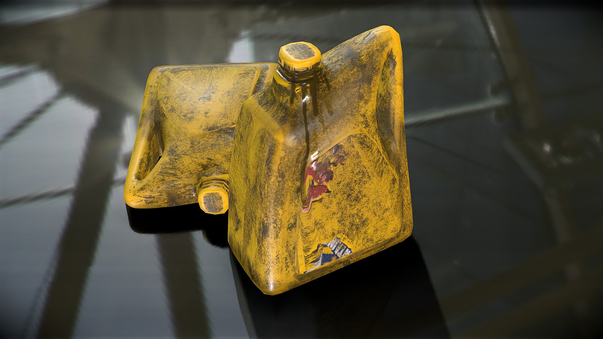 Oil Gallon Textured - Download Free 3D model by Ret.ouchs [089cb63 ...