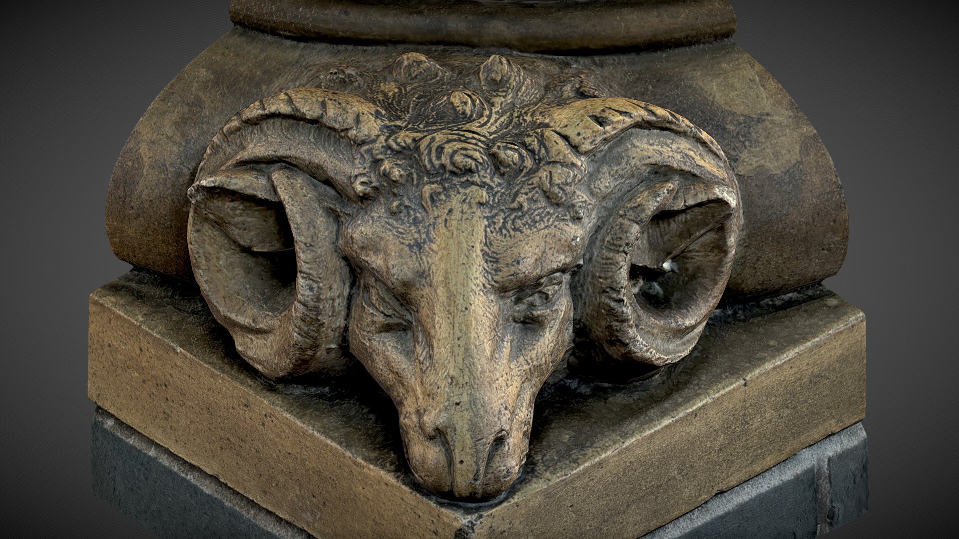 Ram Architectural Detail - Download Free 3D model by Thomas Flynn ...