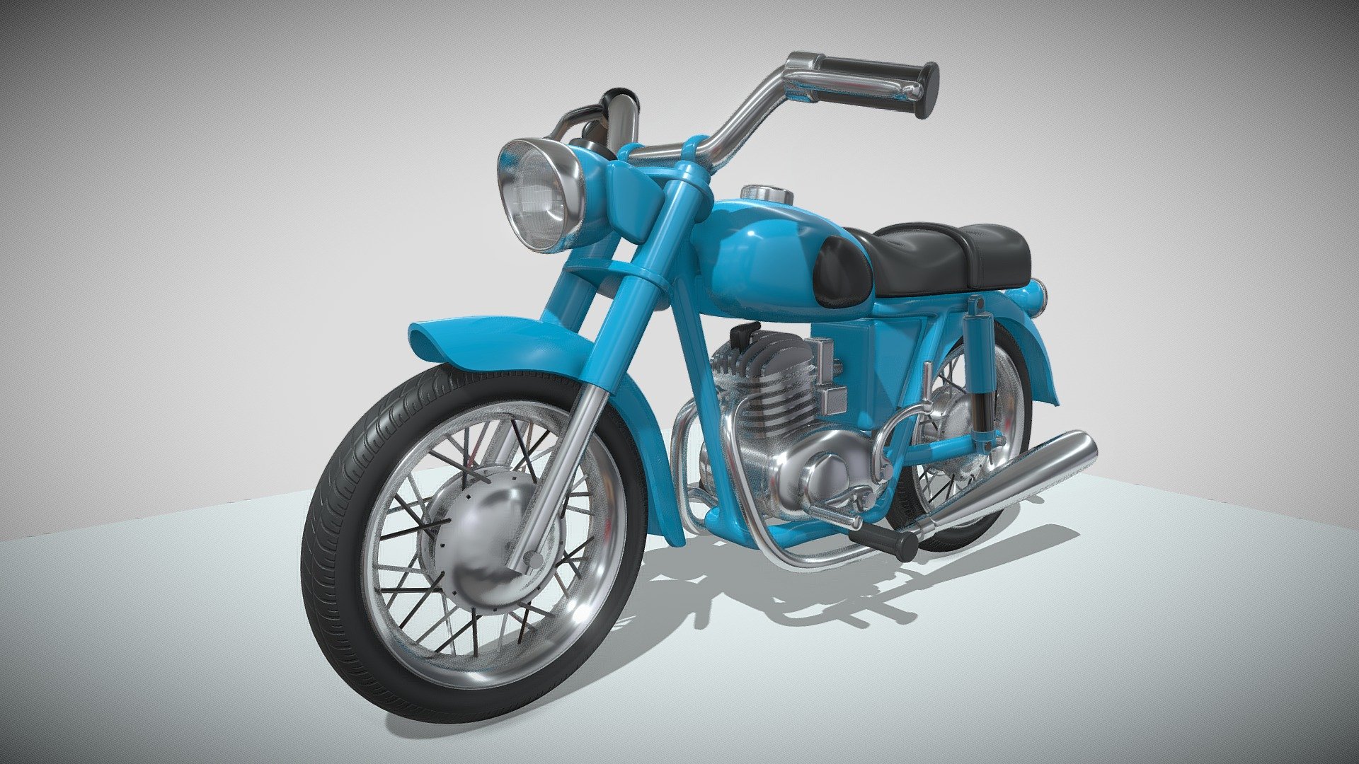 Bike - 3D model by gazgolder [089f02a] - Sketchfab